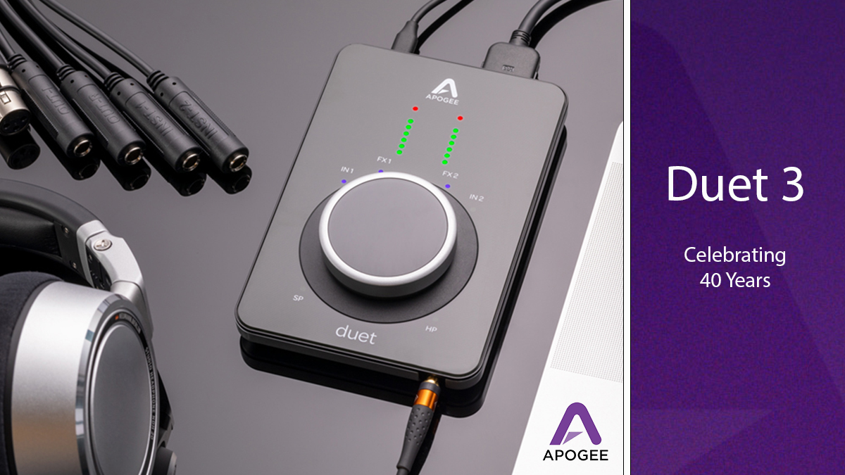 Apogee Duet 3 & Duet 3 Anniversary Bundle Promo - Audionews.at