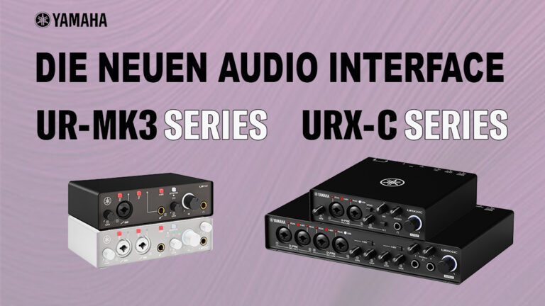 Studioqualität – jetzt mobil. Mit den neuen UR-MK3 und URX-C Audio ...